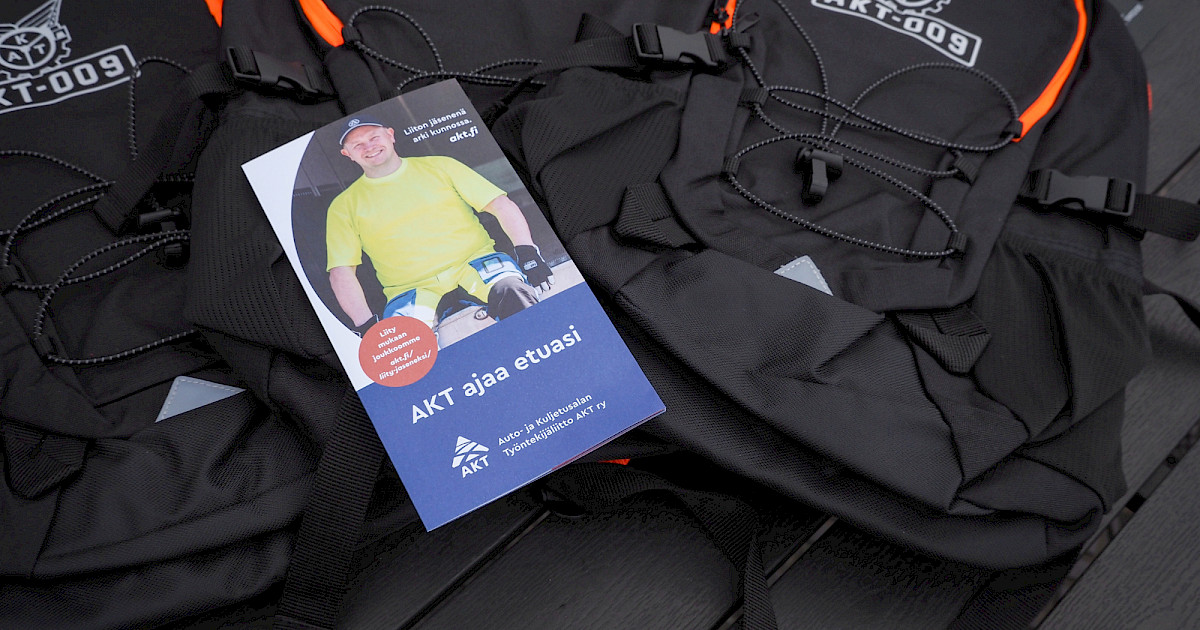 Repun matkassa liiton asioita - AKT lehti